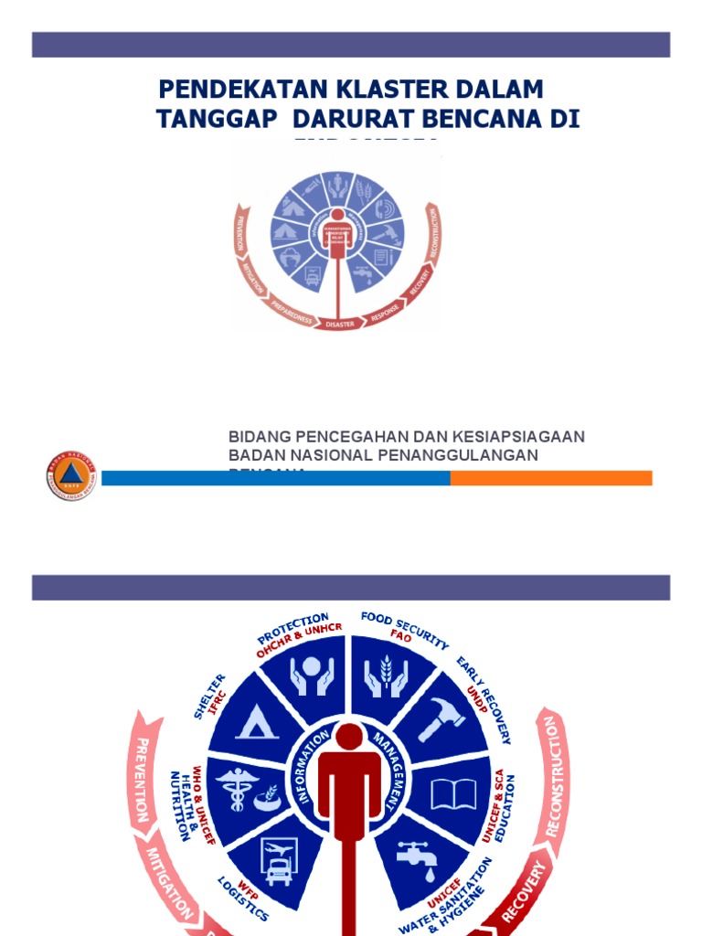 Pendekatan Klaster Dalam Tanggap Darurat Bencana Di Indonesia | PDF