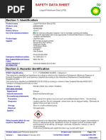 LPG Safety Data Sheet Overview | PDF | Liquefied Petroleum Gas | Propane