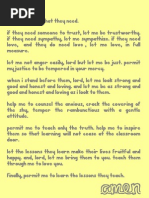 Prayer For The First Day of School2 | PDF