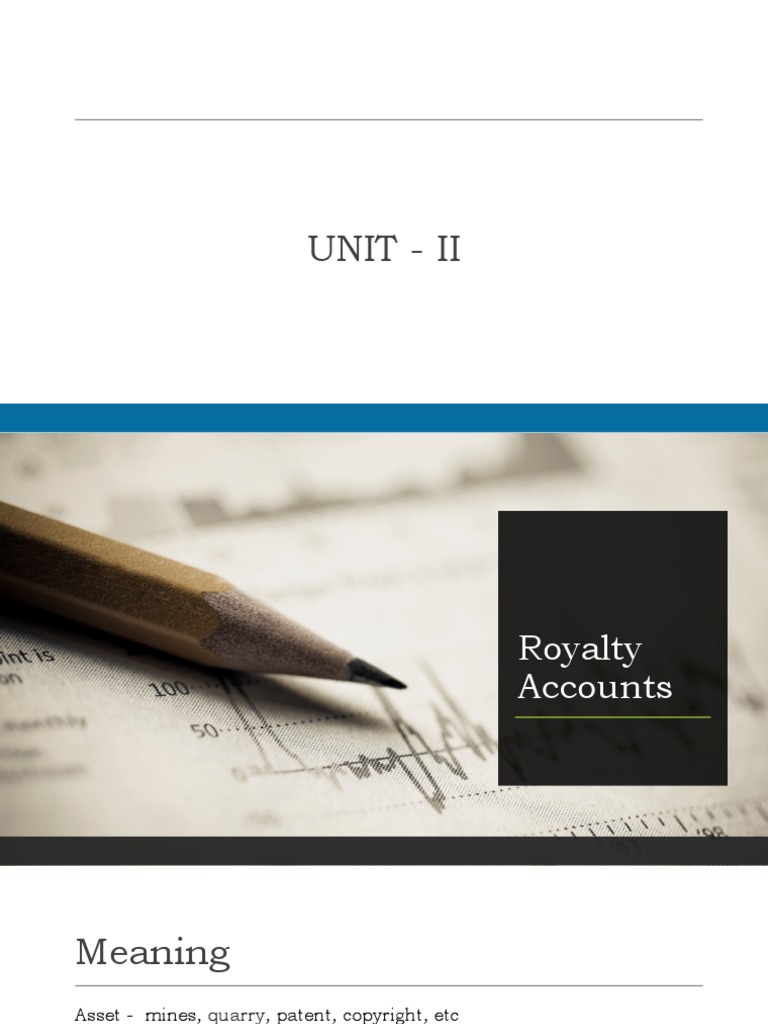 Royalty Accounts | PDF | Lease | Renting