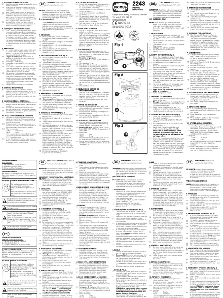 Mimer Stove Manual | PDF
