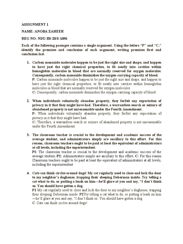 Logic Assignment 1and 2 Anoba Zaheer | PDF | Robot | Robotics