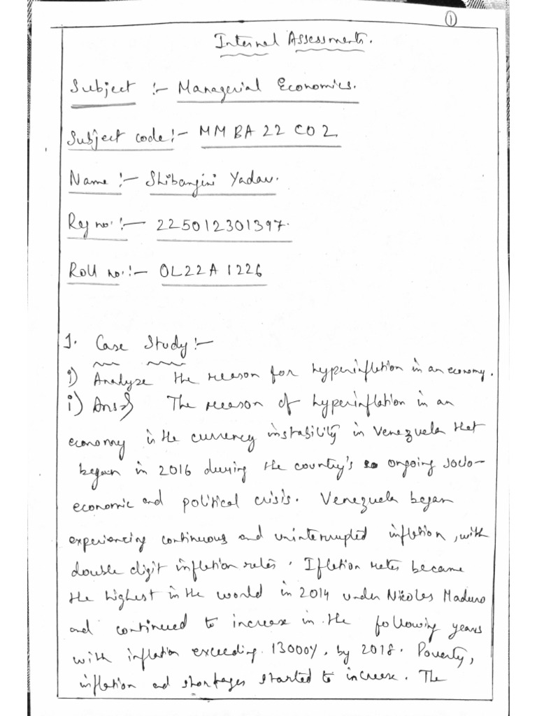 Managerial Economics Case Study | PDF Managerial Economics Case Study | PDF