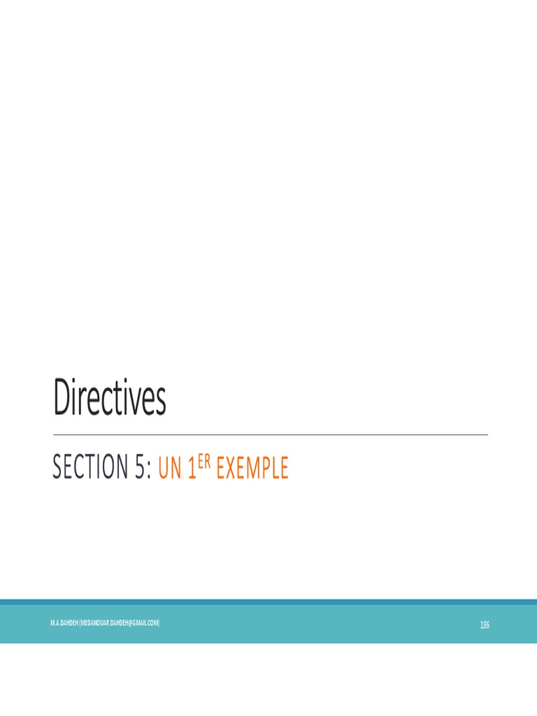 Dev Web Directive Pipe Angular | PDF | Html | Élément HTML Dev Web Directive Pipe Angular | PDF | Html | Élément HTML