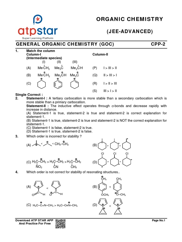 CPP2 GOC Advan5222948788824536134 | PDF | Carboxylic Acid | Chemical Bond