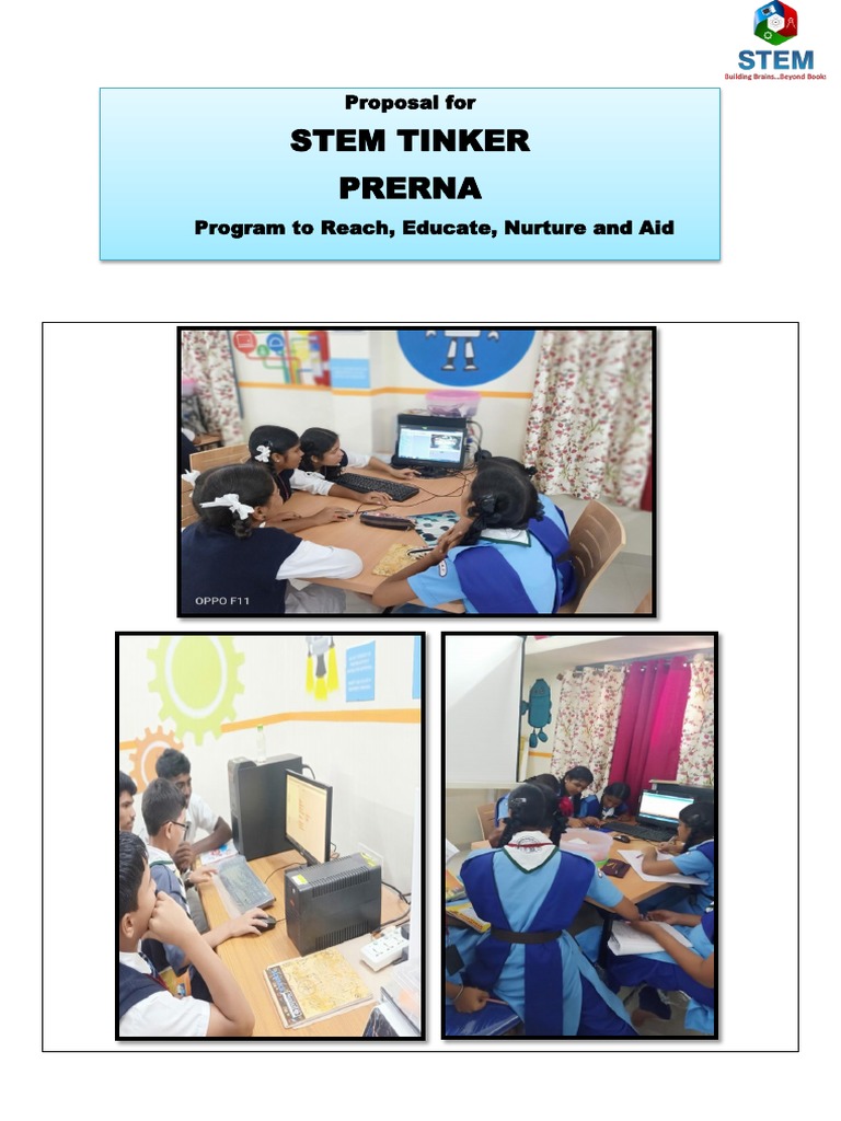 Stem Tinker Lab Proposal | PDF | Science, Technology, Engineering, And Mathematics | Computer ...