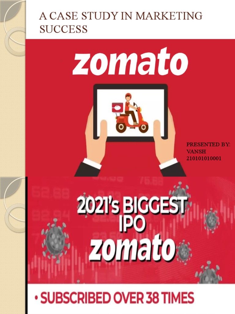 Zomato Case Study | PDF | Business | Economies