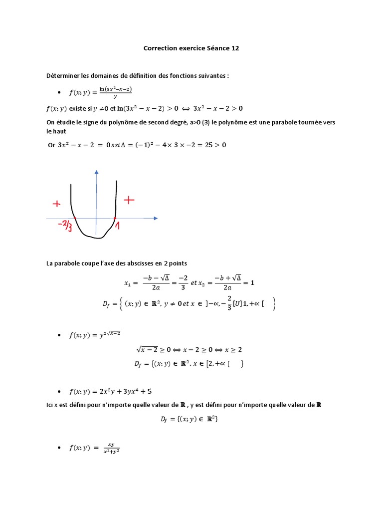 Correction Exercice S12 | PDF
