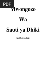Ushairi Wa Kiswahili | PDF