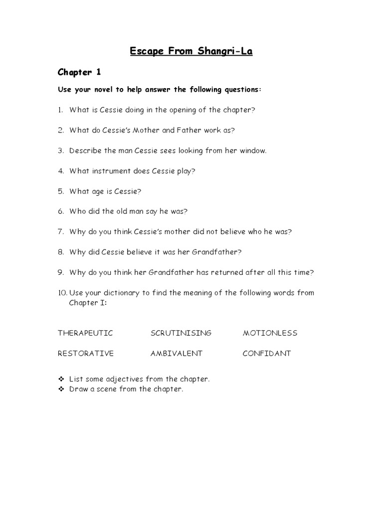 Escape From Shangi-La | PDF