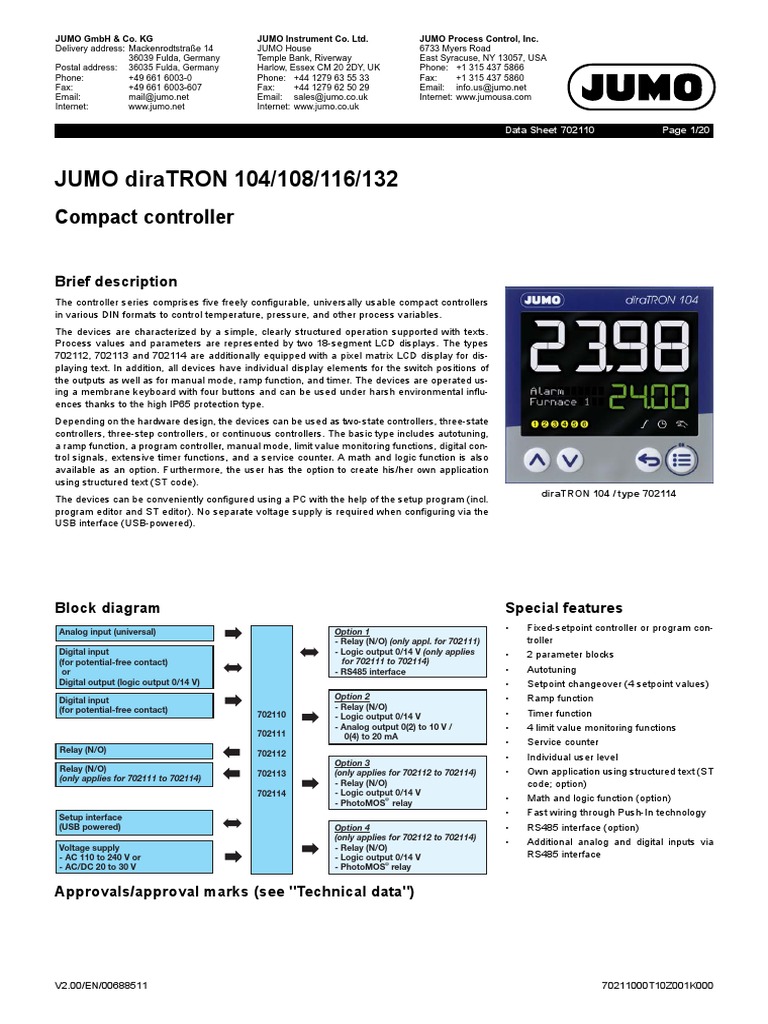 Manual Jumo | PDF