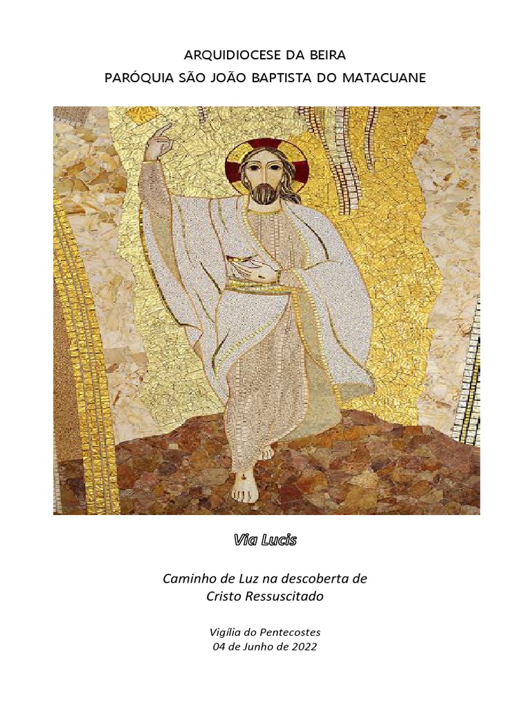 Via Lucis-Pastoral Vinde e Vede 2022 | PDF | Jesus | São Pedro