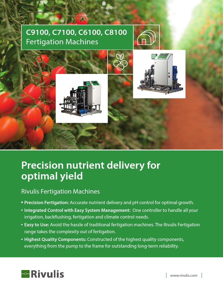 Rivulis Fertigation English Metric 20210526 Web | PDF | Pump | Irrigation