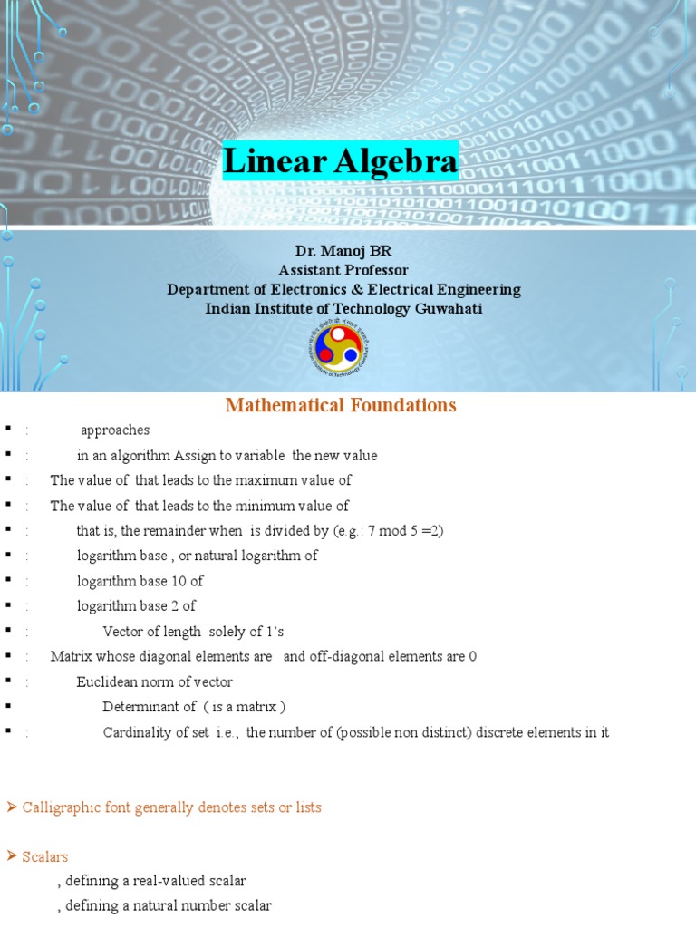 2 - Linear Algebra | PDF | Eigenvalues And Eigenvectors | Linear Subspace
