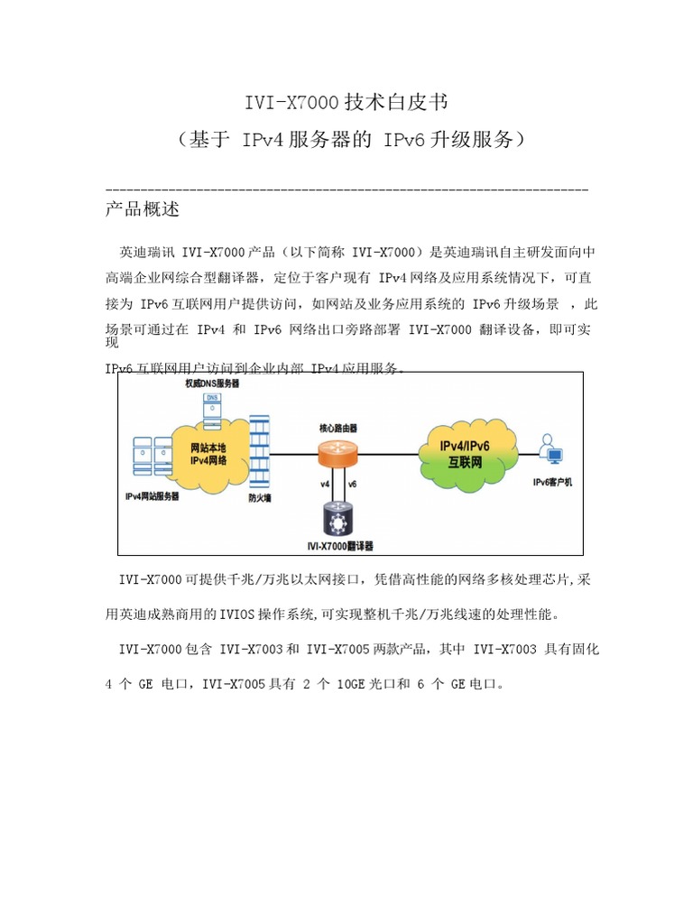 IVI X7000产品简介 | PDF