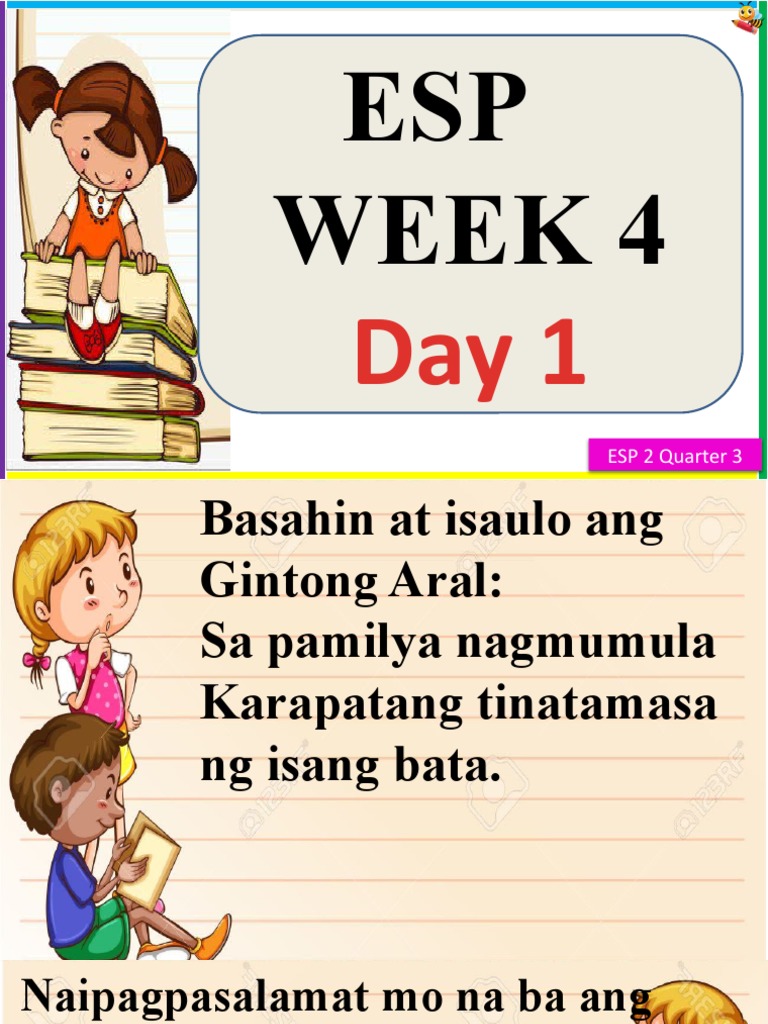 Esp Quarter 3 Week 4 | PDF