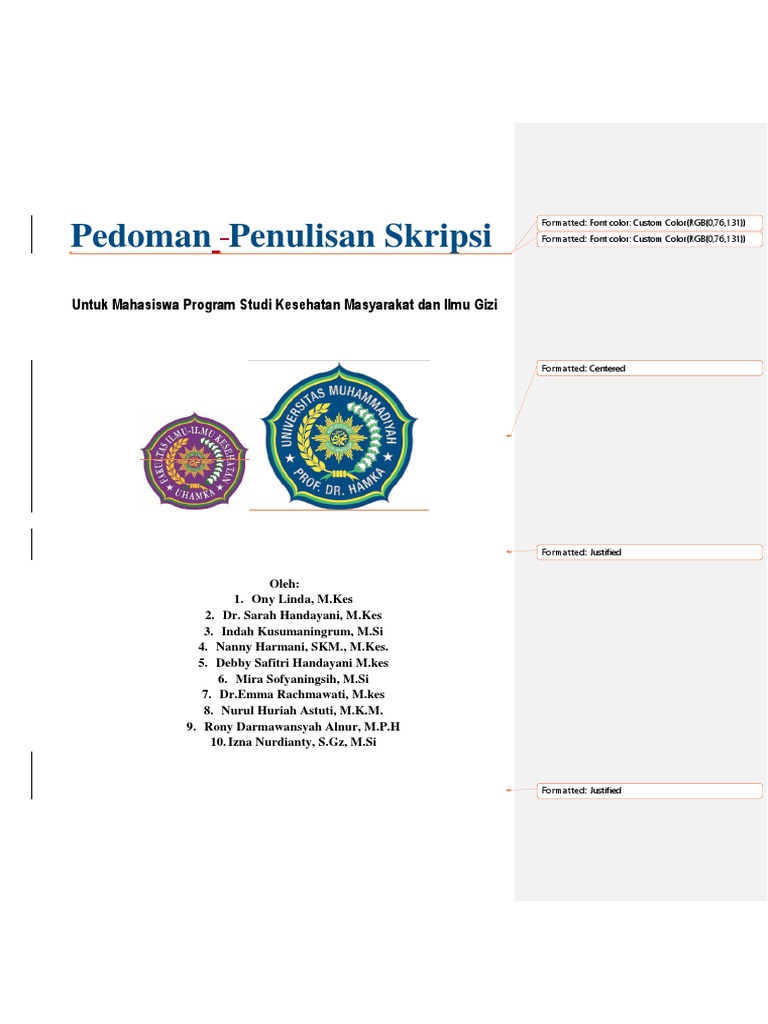 Revisi Pedoman Skripsi Final (Upload) | PDF | Seni