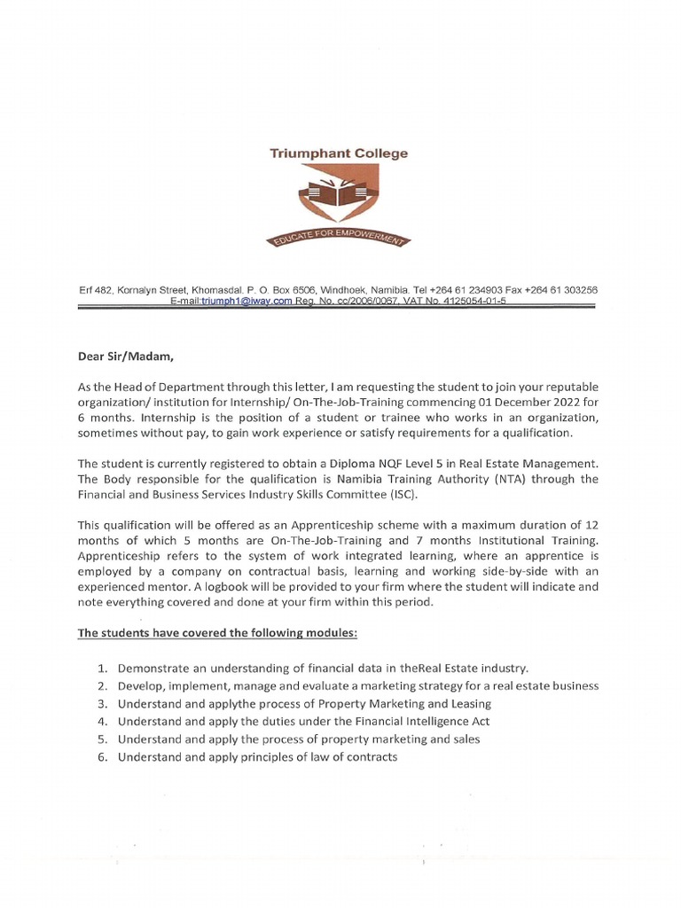 Triumphant College | PDF