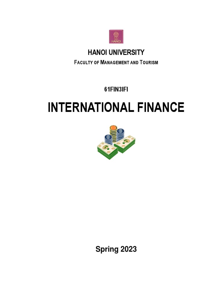 International Finance Spring 2023 Syllabus | PDF | Foreign Exchange Market | Academic Dishonesty