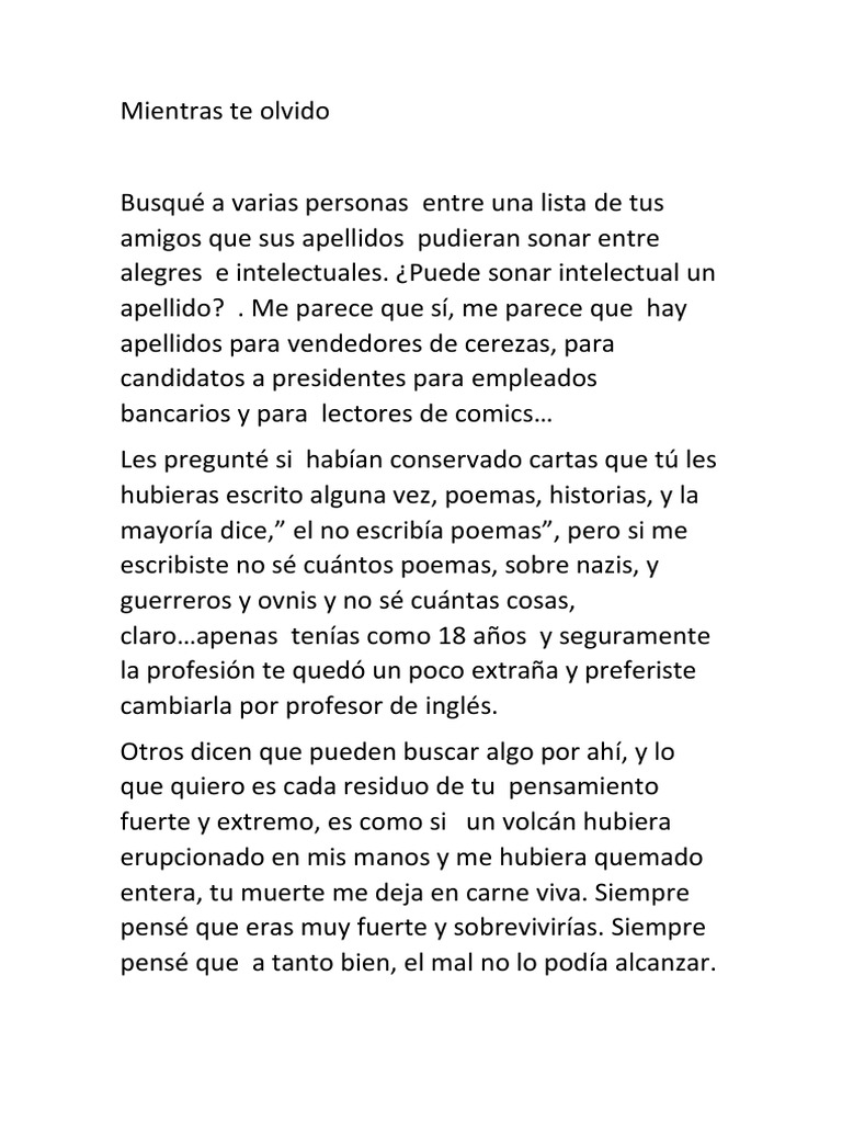 Reflexiones de una pérdida profunda | PDF