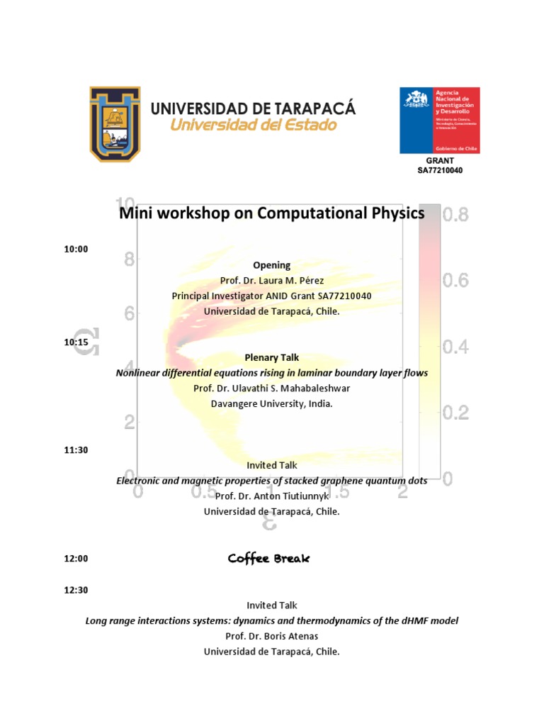 Mini Workshop On Computational Physics | Download Free PDF | Physics | Theoretical Physics