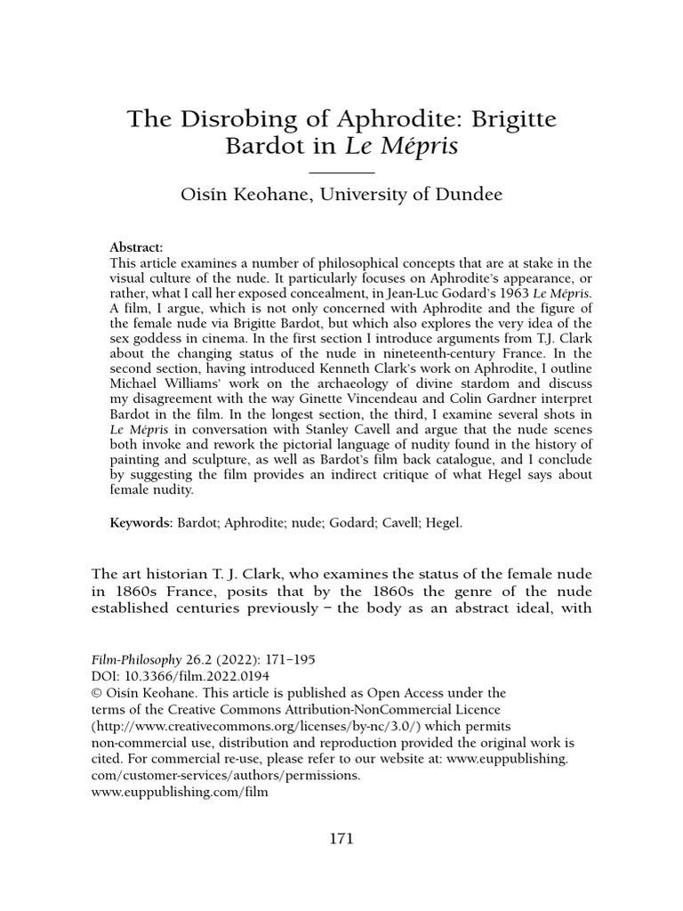 Film 2022 0194 | PDF | Nudity | Aphrodite