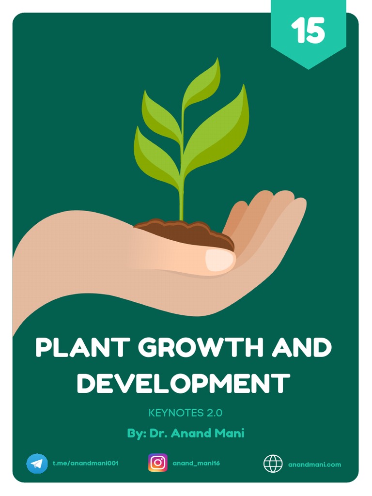 Plant Growth and Development | PDF | Auxin | Plant Hormone