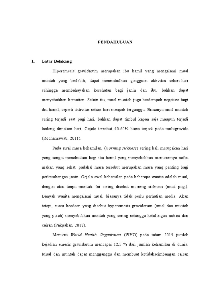 Latar Belakang HEG | PDF