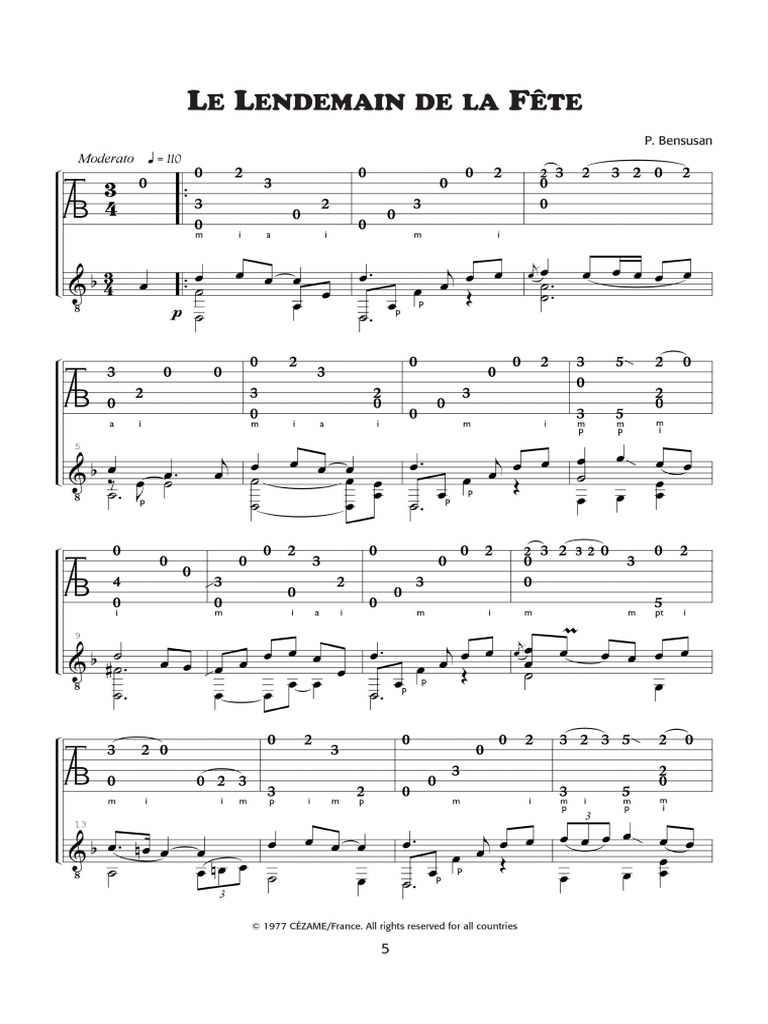 Le Lendemain de La Fête | PDF