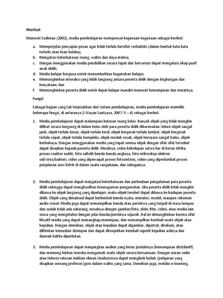 Fungsi Dan Manfaat Media ICT | PDF