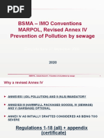 International Sewage Pollution Prevention Certificate | PDF