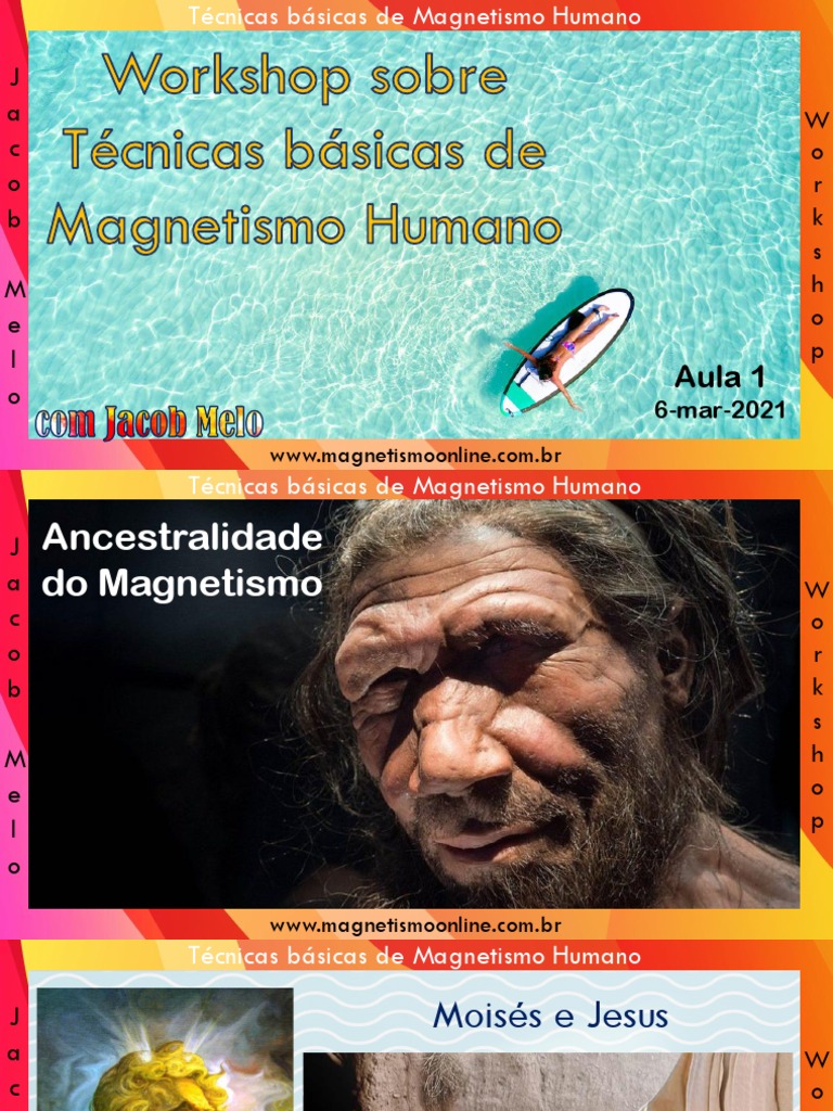 Slides Do Worksop Sobre Técnicas Básicas de Magnetismo Humano | PDF ...