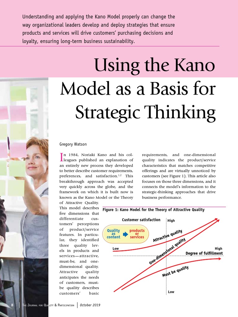 Kano Model As Basis of Strategic Thinking | PDF