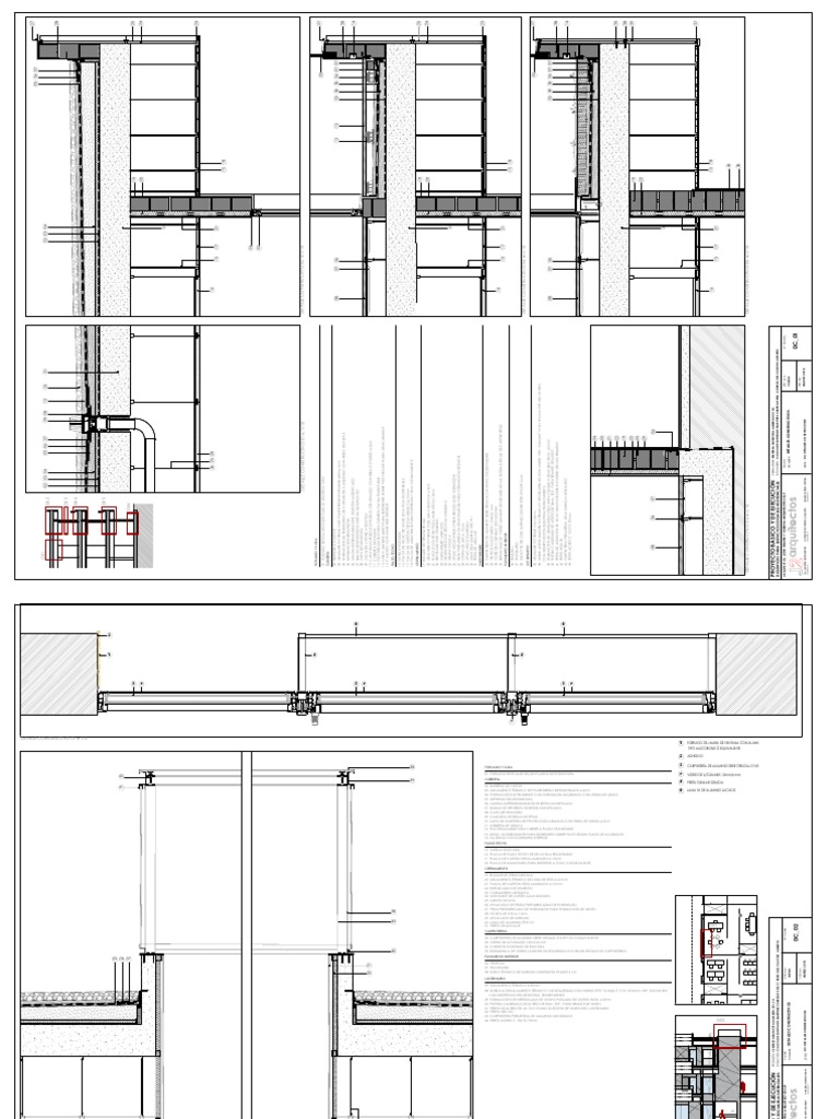 Proyecto+DC DETALLES+CONSTRUCTIVOS | PDF | Paneles de yeso | Hormigón