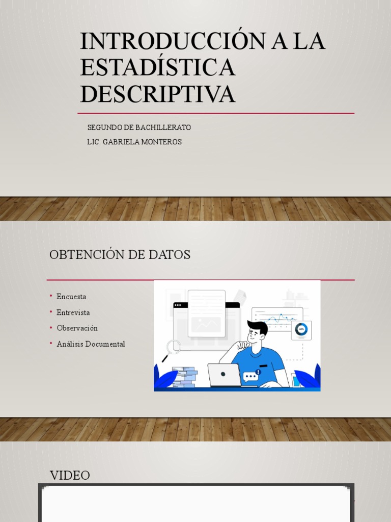 Introducción A La Estadística Descriptiva | PDF | Estadísticas | Science