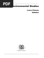 Environmental Studies Syllabus Grades 1-3 | PDF | Learning | Inclusion ...