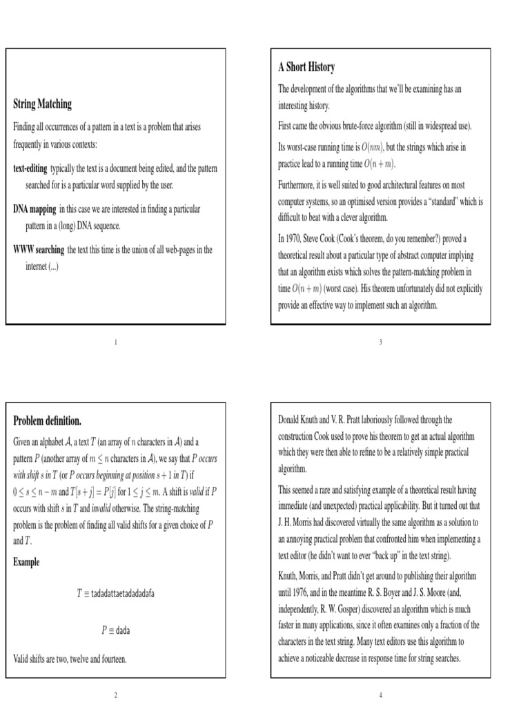 Lec4 2 4 Pdf String Computer Science Applied Mathematics