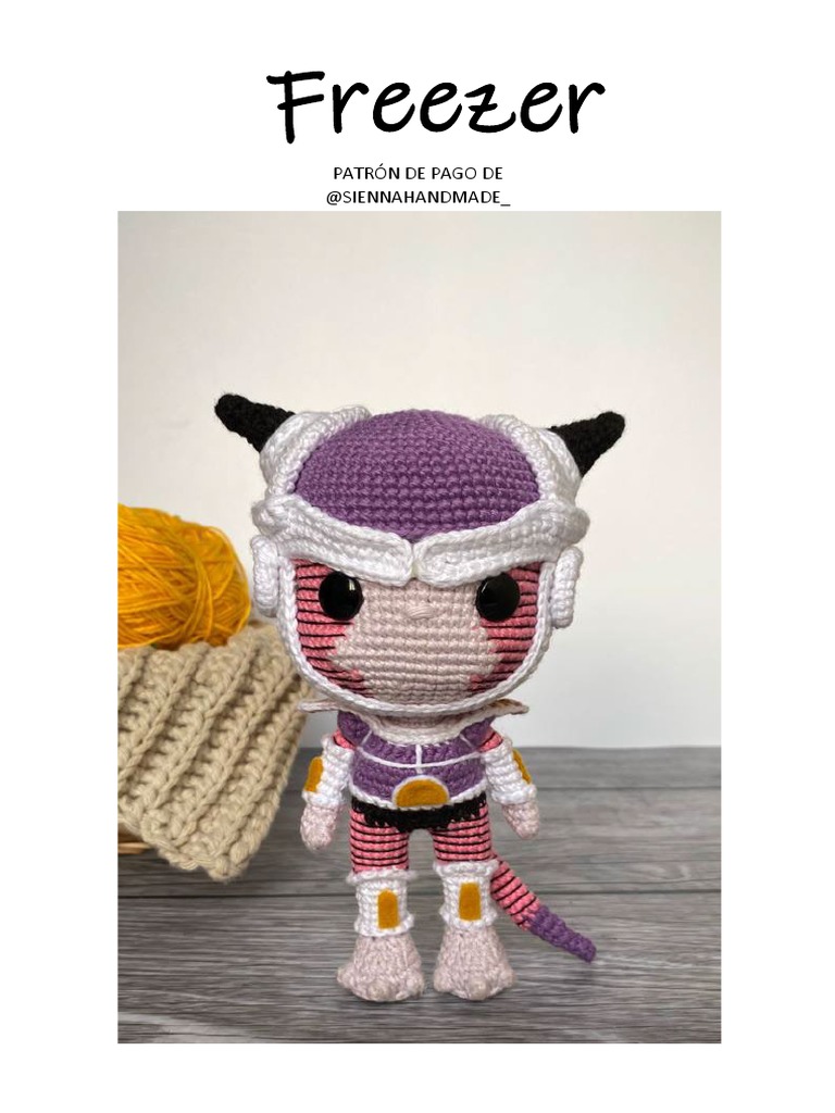 Freezeer. Mayin Boo y Bee - Sienna | PDF | Amigurumi | Artesanías