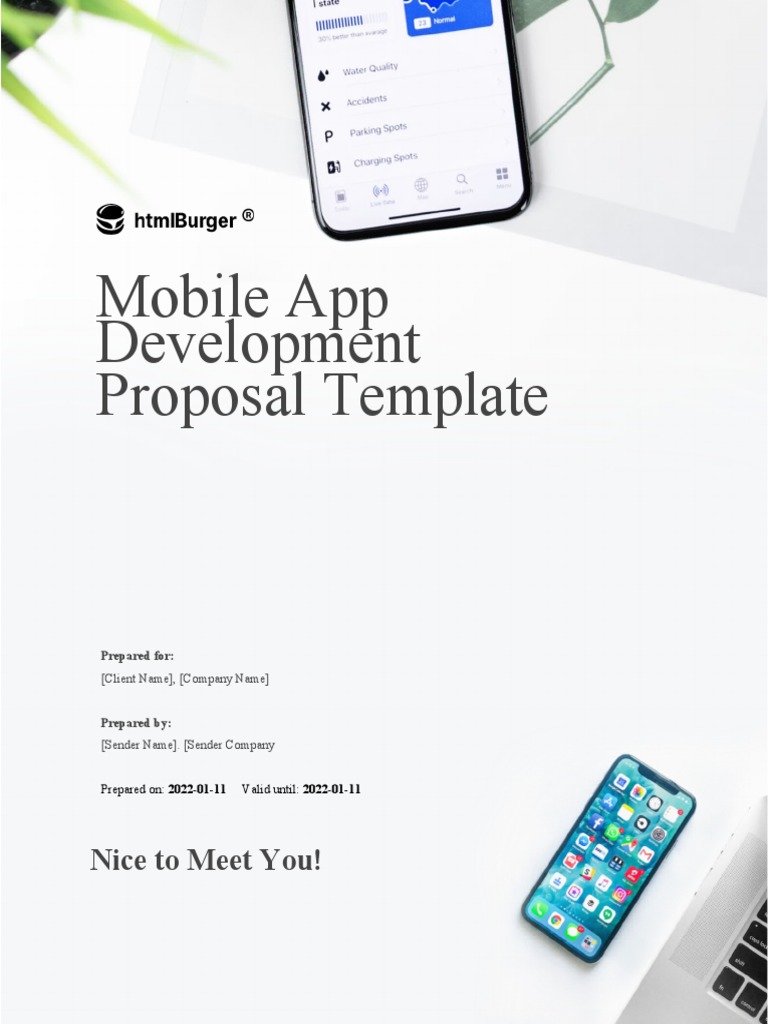 Mobile App Development Proposal | PDF | Mobile App | Non Disclosure ...