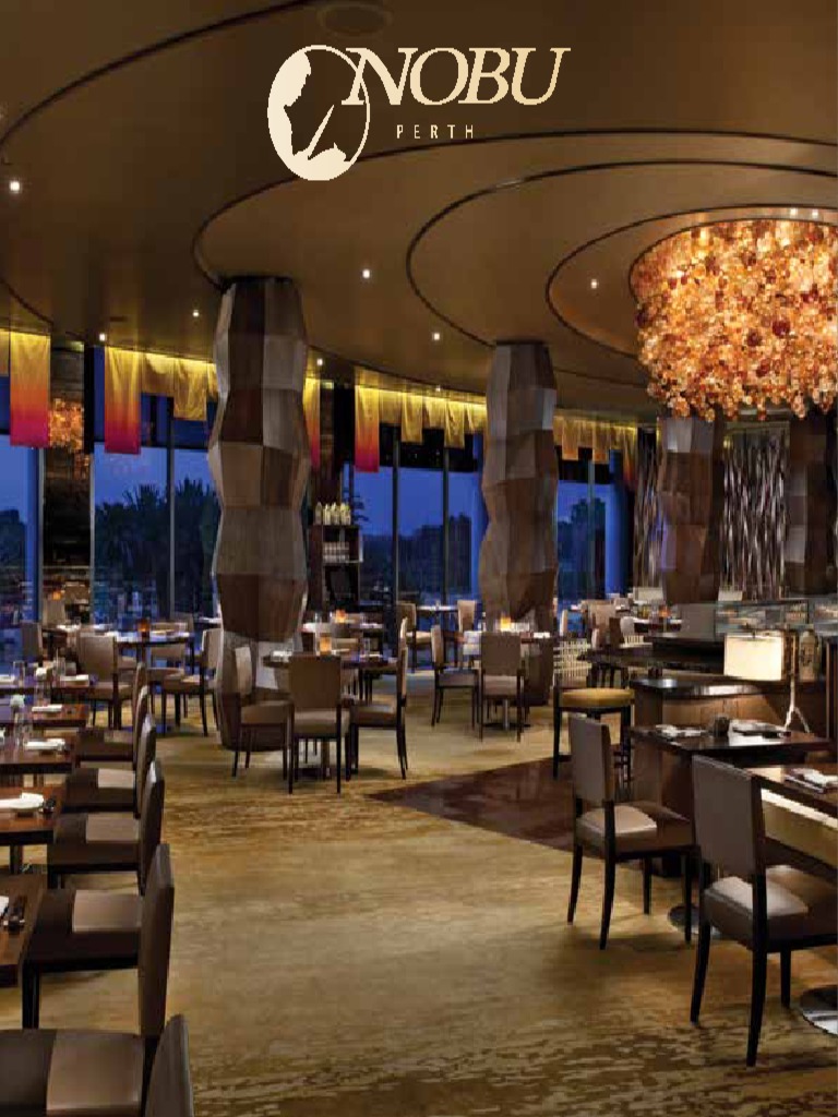 Crown Perth Restaurants Nobu Function Pack | PDF | Sushi | Restaurants