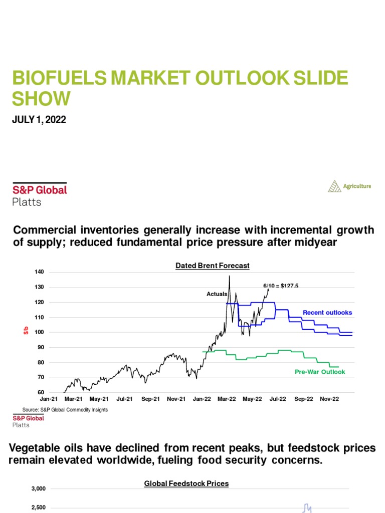 Biofuels Market Outlook Slide Show | PDF | Biofuel | Renewable Fuels