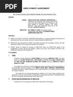 Return Service Agreement | PDF | Private Law | Employment