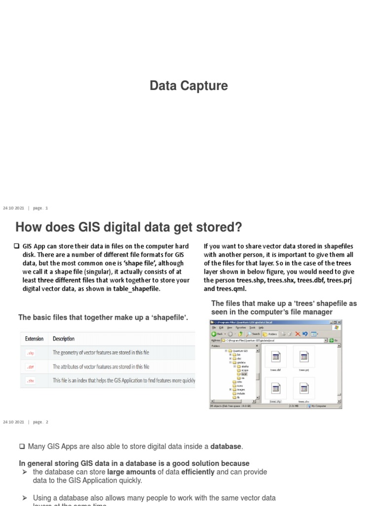Data Capture 4 | PDF | Geographic Information System | Computing