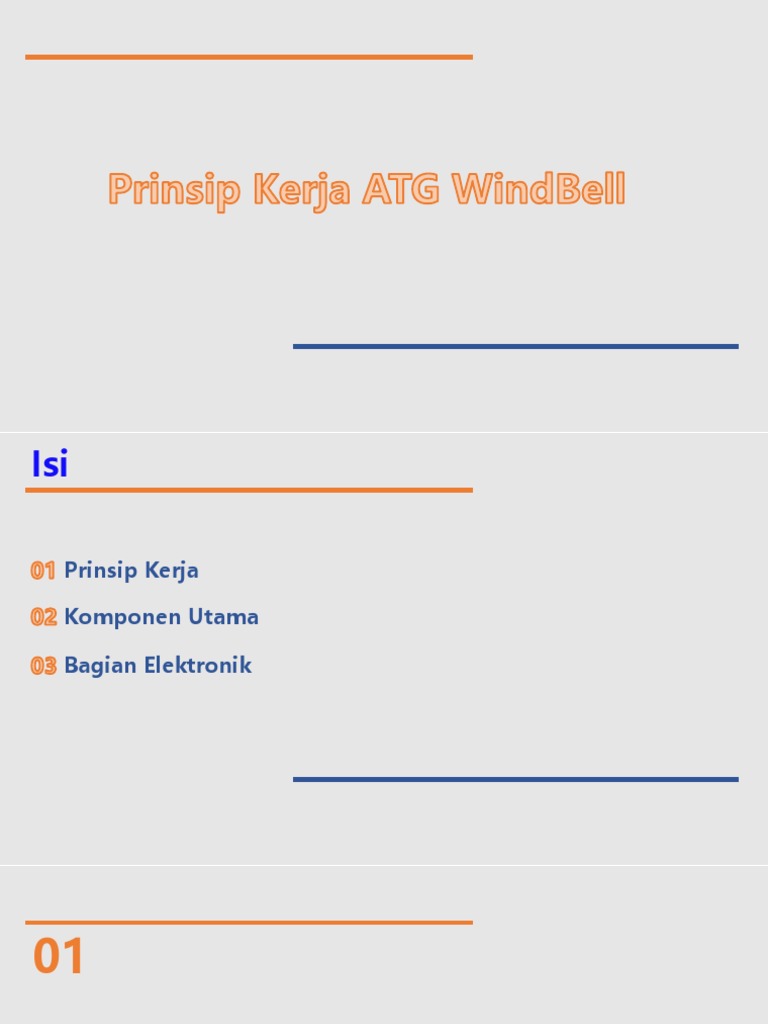 Prinsip Kerja Sistem ATG WindBell | PDF