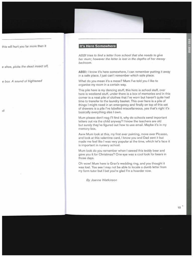 It's Here Somewhere | PDF