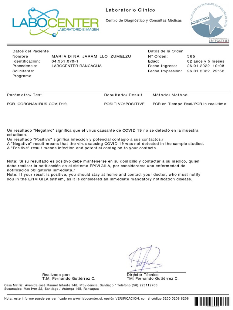 L - Maria Dina Jaramillo Zumelzu - 04.951.878-1 - Labocenter Rancagua ...