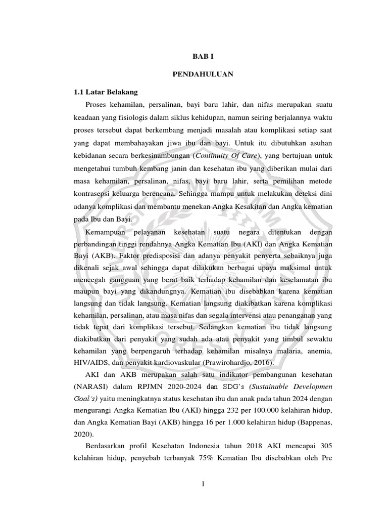 Bab 1 Lta | PDF | Kesehatan Holistik
