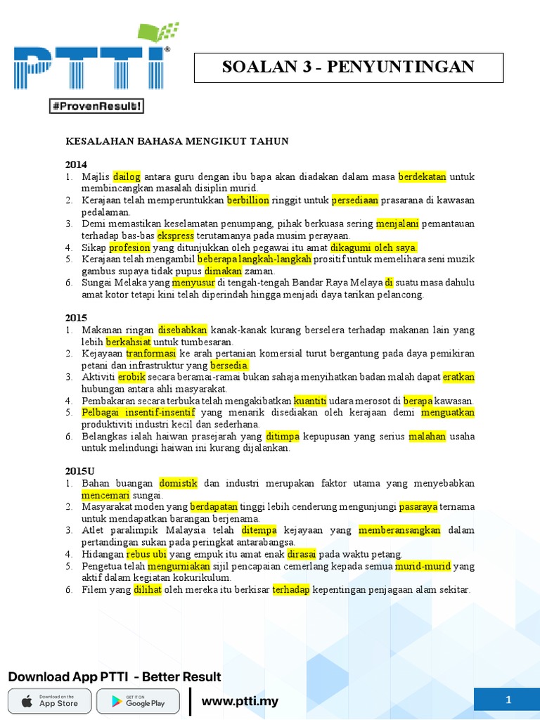 Analisis Kesalahan Bahasa Pdf