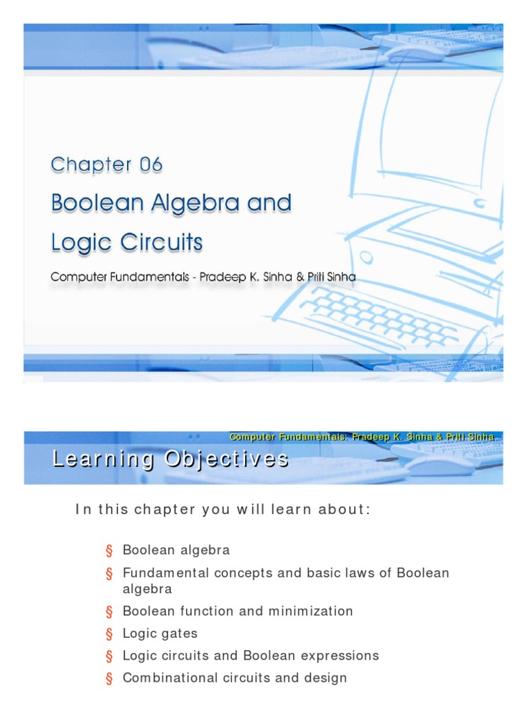 Lecture 06 10 Boolean Algebra | PDF | Business