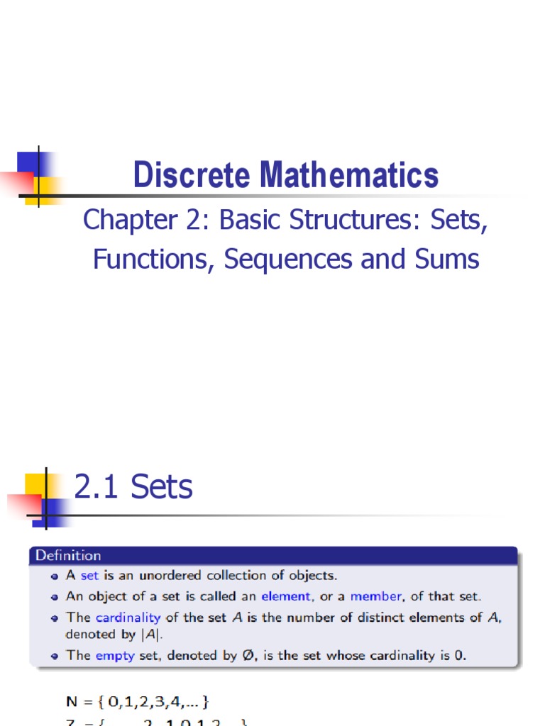Fundamental Structures in Discrete Mathematics: Sets, Functions ...